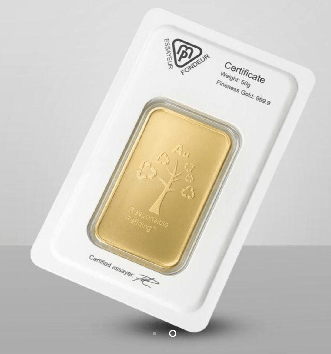 Metalor Sealed Gold Bars: Advanced Security - JBlundell & Sons