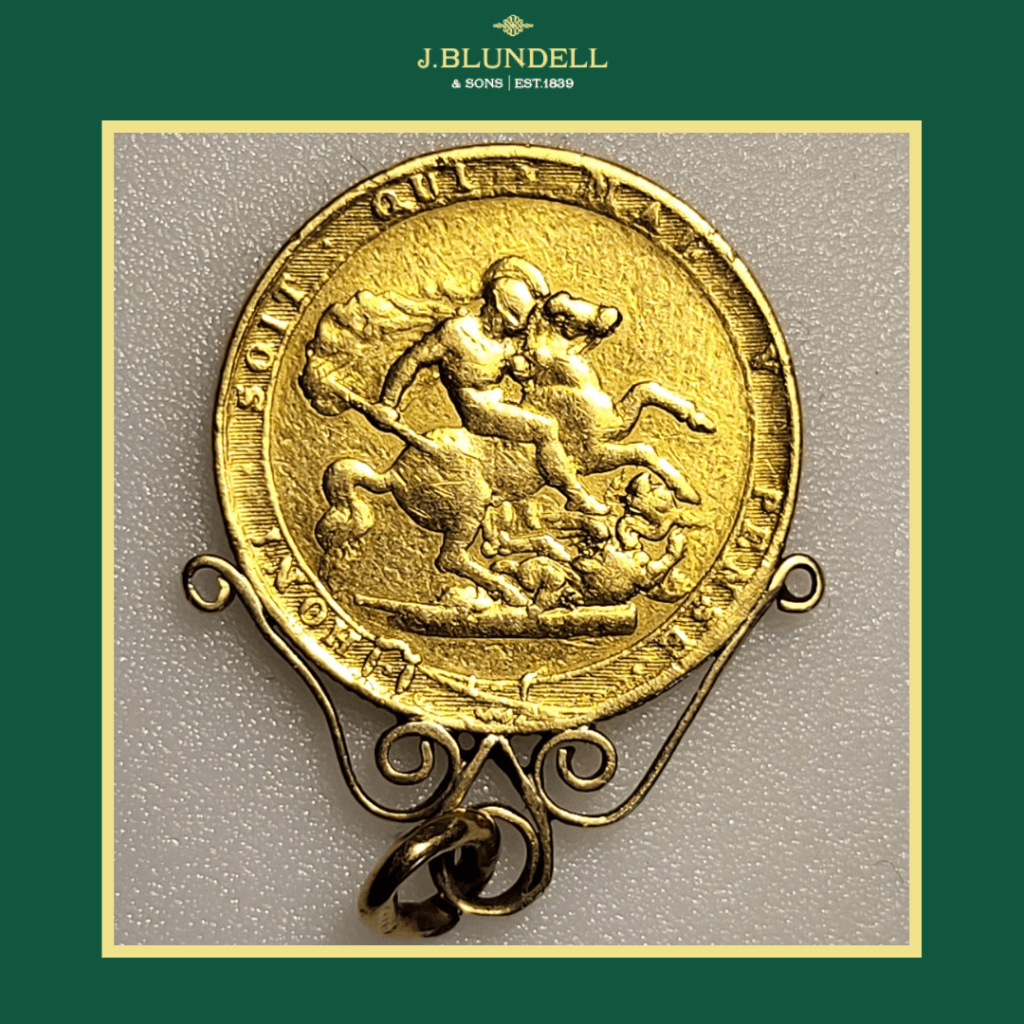 George III - Full Gold Sovereign (St. George) - JBlundell & Sons