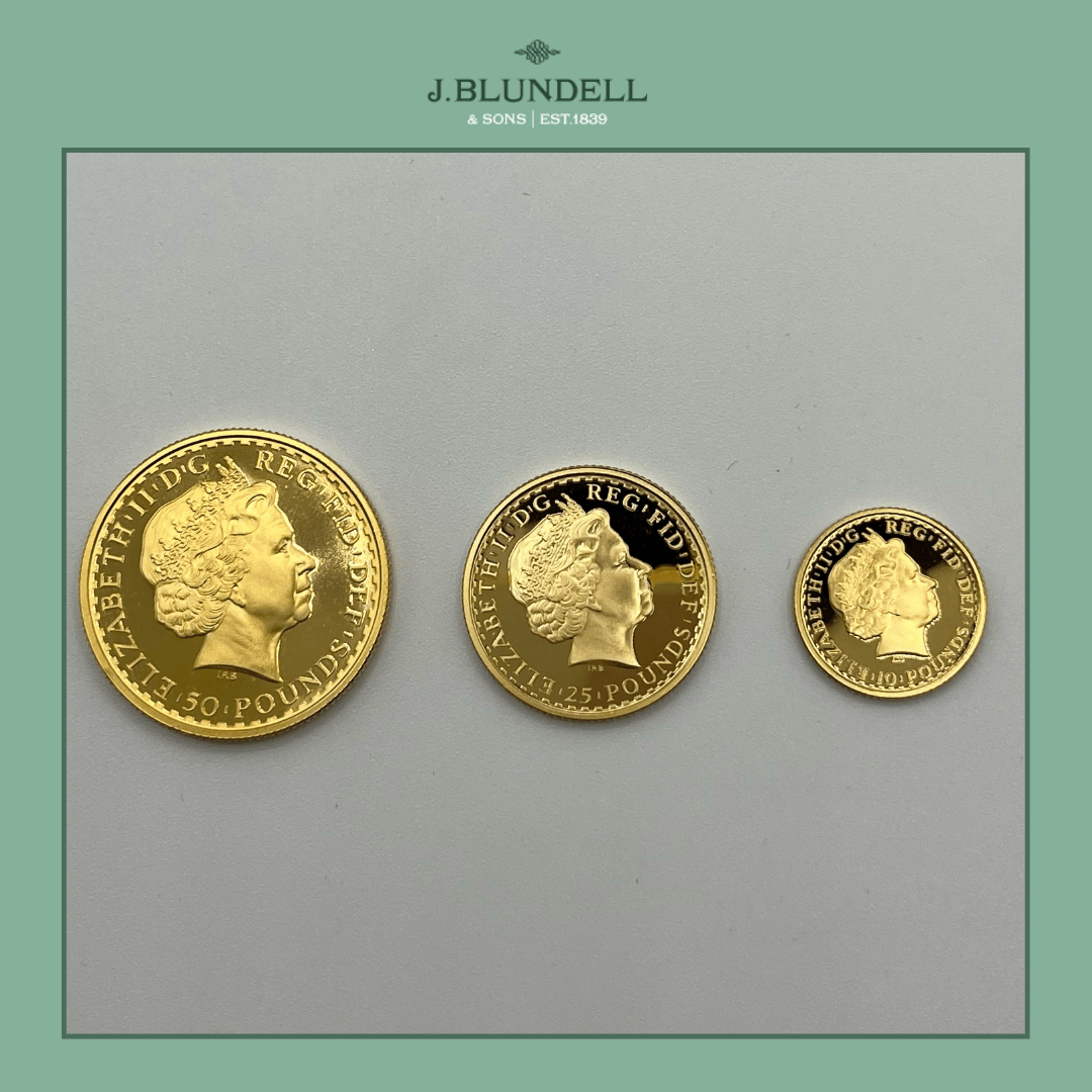 2004 Britannia Gold Coin Collection - JBlundell & Sons